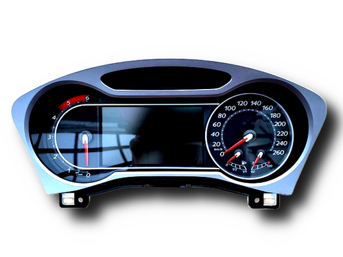 FORD INSTRUMENT CLUSTER TACHO SPEEDOMETER COMPTEUR CONVERS 8M2T-10849 ...