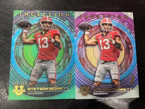 2022-23 BOWMAN INCEPTION U STETSON BENNETT AQUA 40/199 + BASE RC ...
