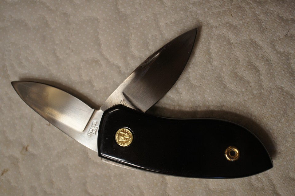 Playboy 2 Blades Pocket Knife JULY 1964 Franklin Mint Knightstone ...