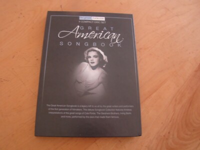 GREAT AMERICAN SONGBOOK 4 CD SET ILLUSTRATED BOOK 2006 GERSHWIN PORTER ...