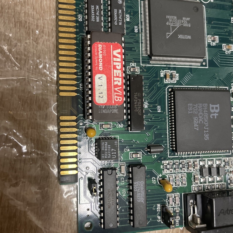 VTG Diamond Viper VLB VESA Local Bus Weitek 9000 VGA Graphics ...