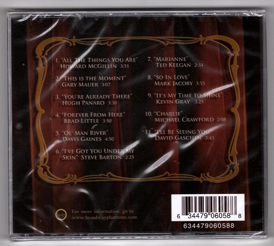 Broadway's Fabulous Phantoms CD Brand New Sealed 634479060588 | eBay