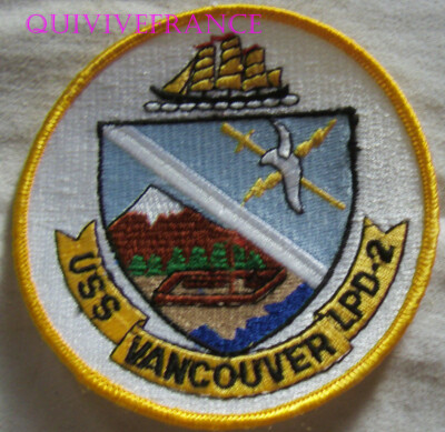 PUS799 - US Navy Uss Vancouver LPD-2 Amphibious Transport Dock Patch | eBay