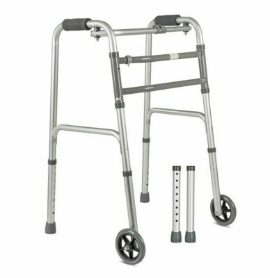 Gehbock Gehgestell mit Rollen Antar faltbar Reziprok Gehwagen Gehhilfe ...