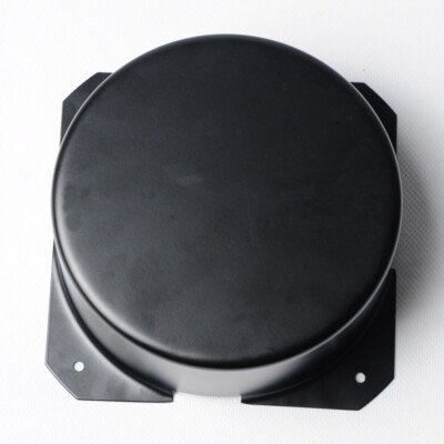 150x75mm Black Iron Amp Toroid Transformer Cover Protector Enclosure ...