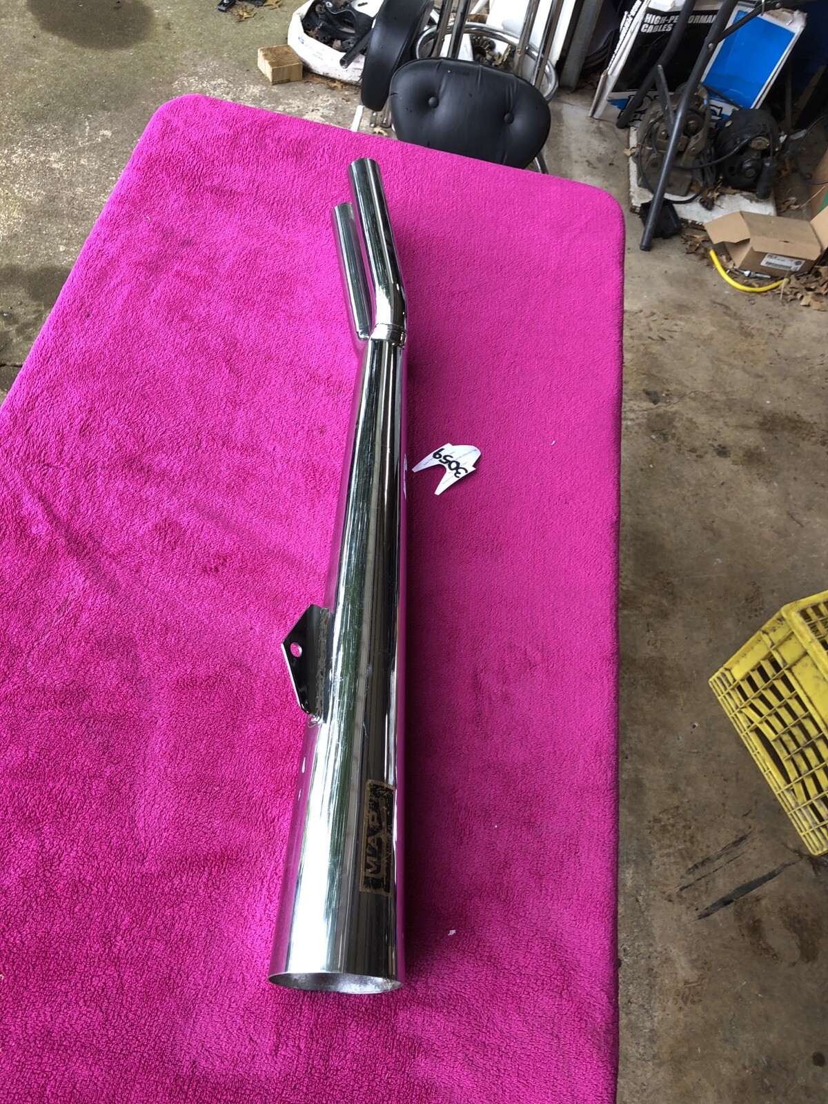 Mac Exhaust 2-1 4-2 4 Into 2 1 Collector Harley Chopper Y Pipe Merge ...