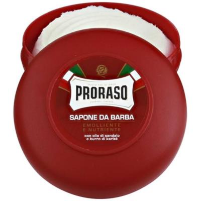 Proraso Shaving Soap in a Bowl Moisturizing and Nourishing Red 150 ml ...