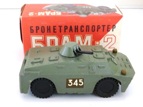 1:43 ARMORED PERSONNEL CARRIER BRDM-2 TOY NOVOEXPORT USSR CCCP GAZ ZIL ...