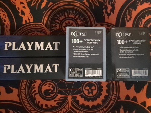 Playmat Bundle!! MTG Secret Lair Holiday 2023 Playmats + UP Deck boxes ...