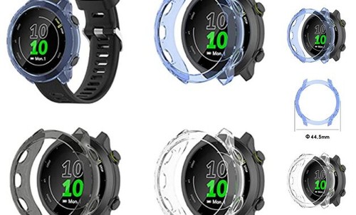 Cases Compatible with Garmin Forerunner 55 Case Soft TPU Shockproof ...