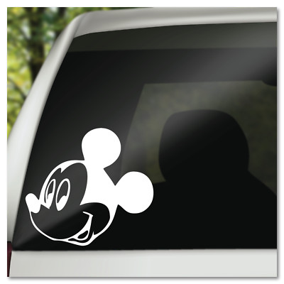 6" Mickey Mouse Profile Disney Vinyl Decal Sticker | eBay