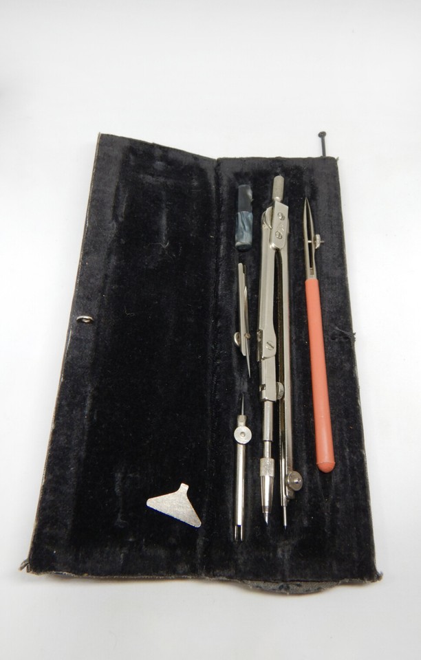 Vitage Drawing Compasses Drafting Tool Russian Soviet USSR Engineering ...