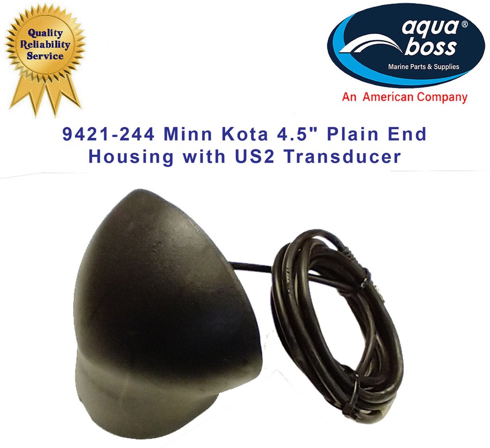 9421-244 Minn Kota 4.5" Plain End Housing with US2 Transducer | eBay