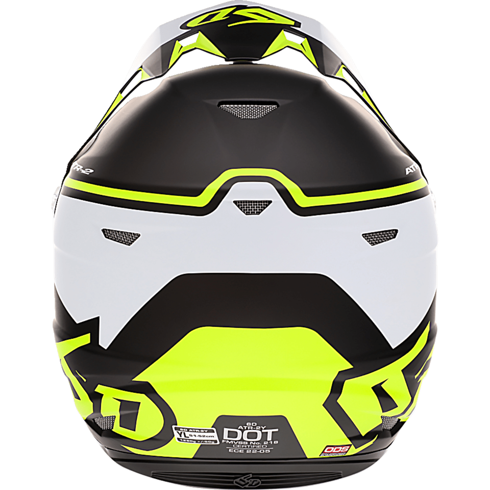 6D HELMETS ATR-2Y Helmet Drive Neon Yellow Medium | eBay