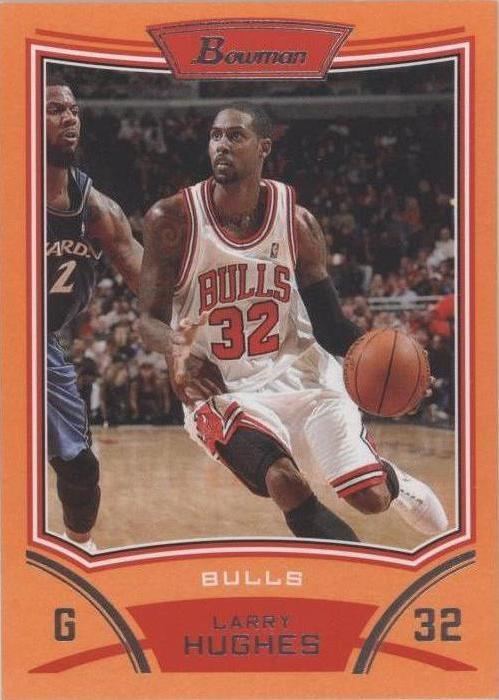 2008-09 Bowman Draft Picks & Stars - Larry Hughes #85 Orange /299 for ...