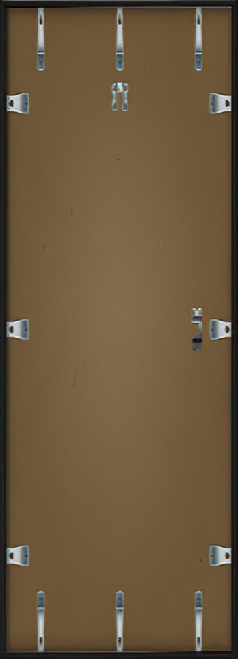 DOOR POSTER / PRINT FRAME - BLACK ALUMINUM (SIZE: 21" X 62") | eBay