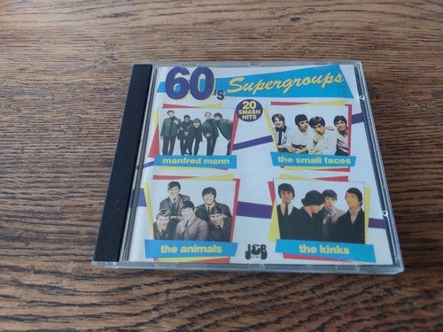 60's Supergroups 20 Smash Hits CD VGC The Kinks The Animals The Small ...