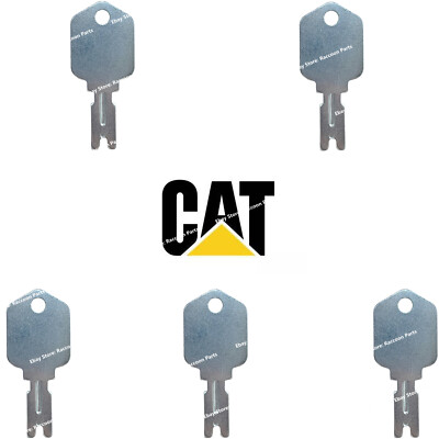 5 CAT Caterpillar Forklift Ignition Keys 6T-2663 Ignition keys 166 Mark ...