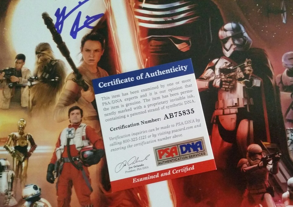 KEVIN SMITH STORMTROOPER FORCE AWAKENS SIGNED 8x10 inch SIGNED PHOTO ...