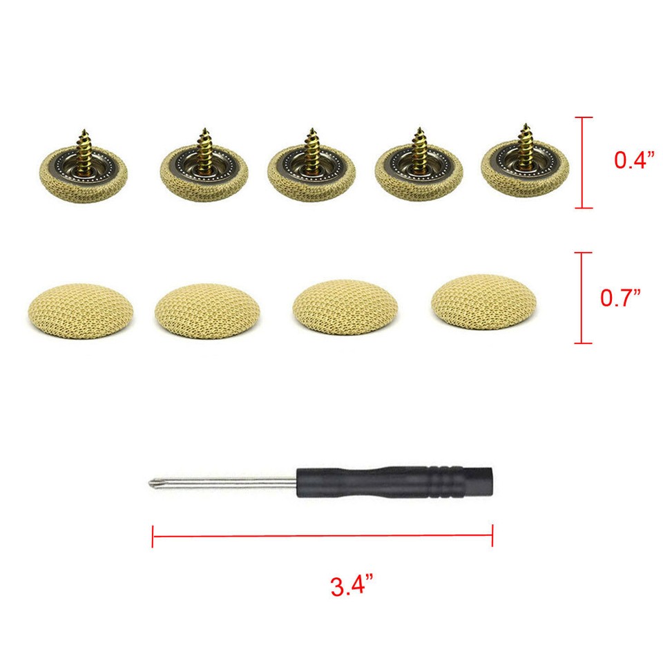 60pcs Car Roof Repair Rivets Sagging Headliner Fix Repair Pins Snap ...