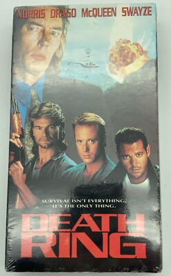 Death Ring (VHS, 1993) Norris, Drago, McQueen, Swayze 794043406331| eBay