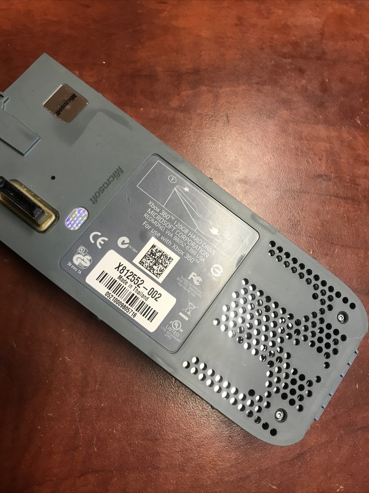 Genuine Xbox 360 120GB HDD X812552-002 Microsoft Hard Drive For Xbox360 ...