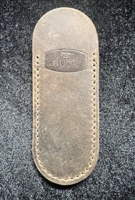 Buck Knives Brown Leather Slip For Small Knife. NO KNIFE—Just The ...