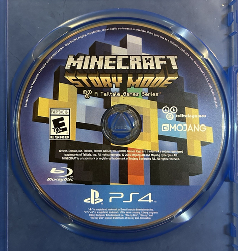 Minecraft: Story Mode Season Pass | Disc Only | Sony PlayStation 4 | eBay
