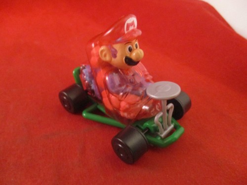 Mario Kart Mario Green Racing Cart Nintendo 64 N64 Sour Candy Container ...