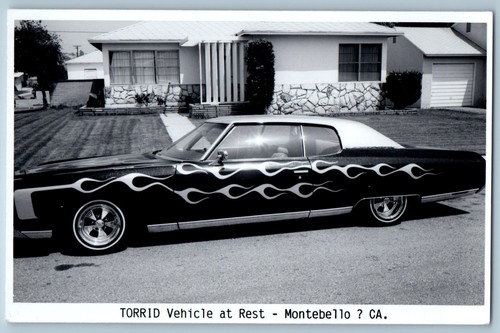 1976 Torrid Vehicle At Rest Car Montebello California CA RPPC Photo ...