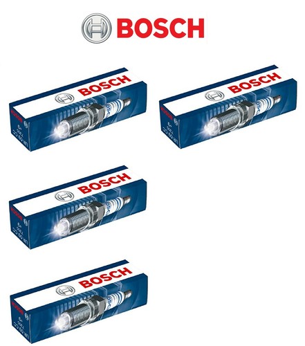 x 4 Bosch Spark plug, Nickel Bosch spark Plugs, FR7LDC 7 0242235668 | eBay