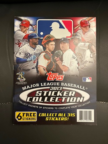 Topps 2013 MLB Baseball Sticker Collection Album New | eBay