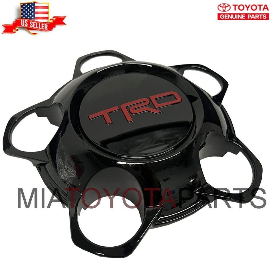 1 Genuine Toyota 2015-2017 Tundra TRD PRO Wheel Black Center Cap OEM ...