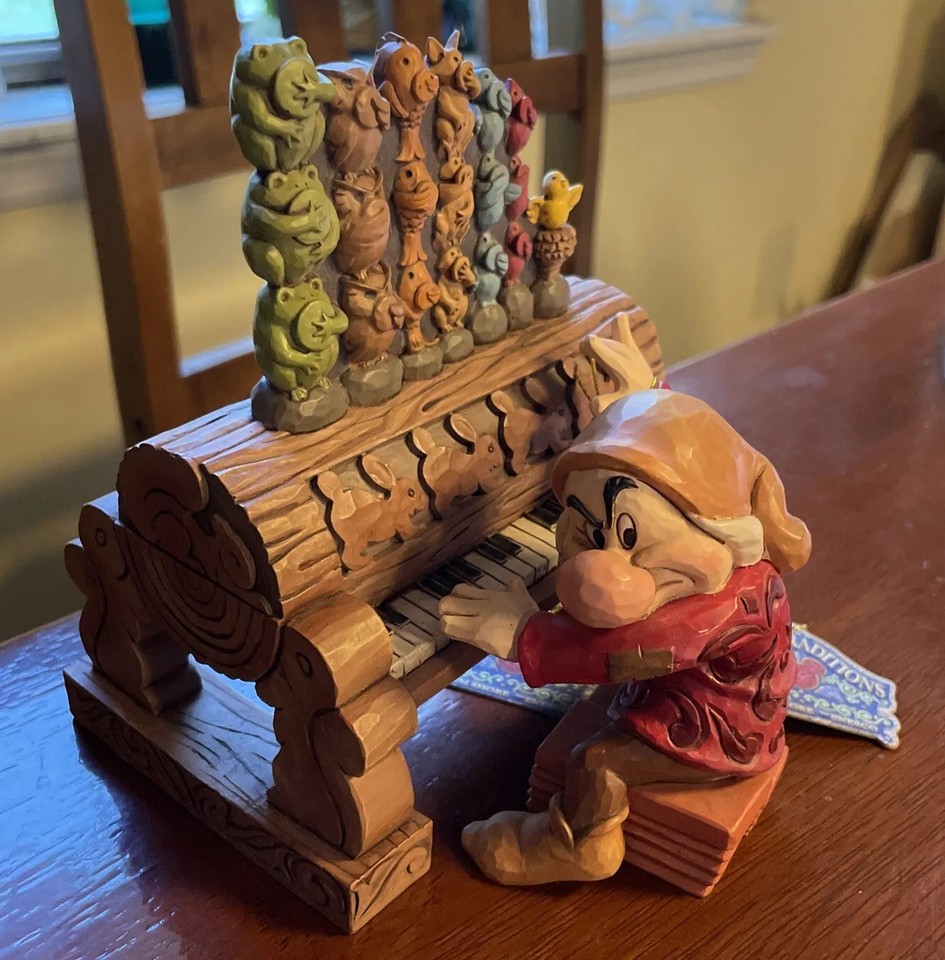 Jim Shore Disney Ornery Organist 2 Piece Grumpy Organ Figurine 4032868 ...