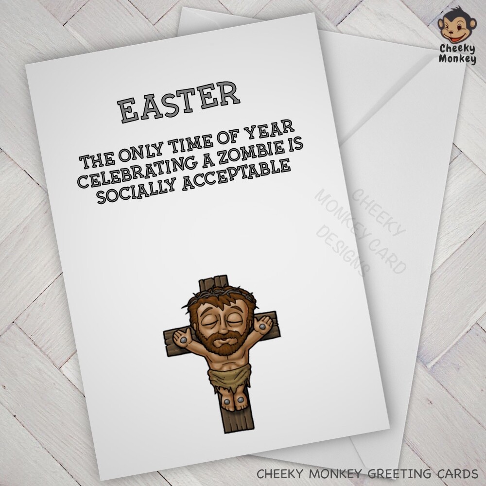 Rude Easter Memes Happy Easter Card | Funny Easter Card | Rude Easter