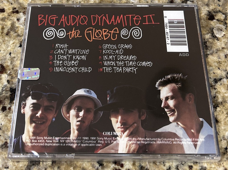 The Globe by Big Audio Dynamite/Big Audio Dynamite II (CD, Jun-1991, Columbia 74644614725| eBay
