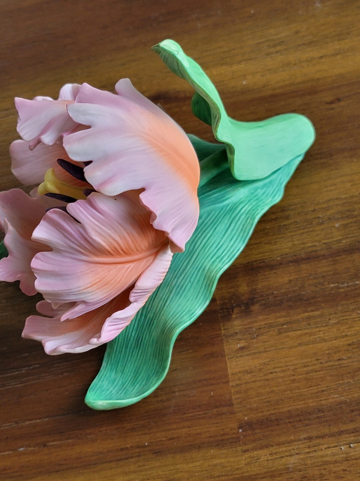 Vintage Lenox Parrot Tulip Fine Porcelain Flower Sculpture Garden Art ...