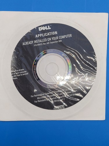 OEM Dell Cyberlink PowerDVD DX 8.2 for DVD Playback Genuine Driver ...