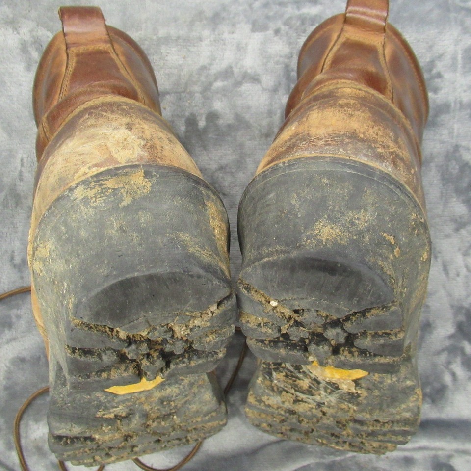 Red Wing Logger Max Boots Mens 9D Brown Leather Insulated Safety Toe ...
