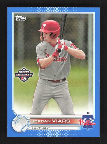 Jordan Viars 2022 Topps Pro Debut Blue #/150 #PD-99 | eBay