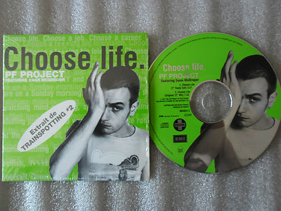 CD-PF PROJECT-CHOOSE LIFE-Trainspotting 2-Ewan MCGREGOR-(CD SINGLE ...