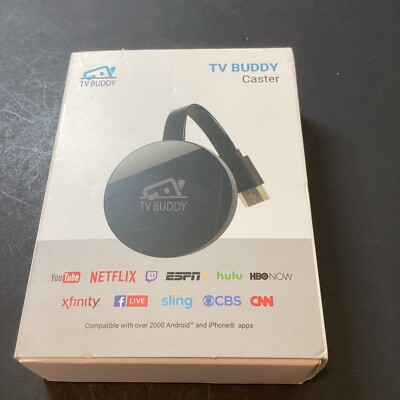TV BUDDY CASTER STREAMING DEVICE-Full 1080p Cable Free Live TV And More ...