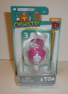Atom Chemistry - Basher Science Figure with 2 Game Cards Series 1 | eBay