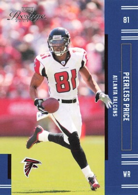 2005 Playoff Prestige #6 Peerless Price Atlanta Falcons | eBay