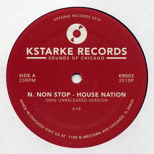 Nick "Non Stop" - House Nation / Jack My Body (Vinyl 12" - 2010 - US ...