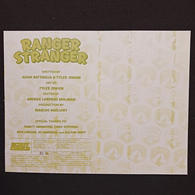 Ranger Stranger Summer Special #1 - Cover - - Comic Printer Plate ...