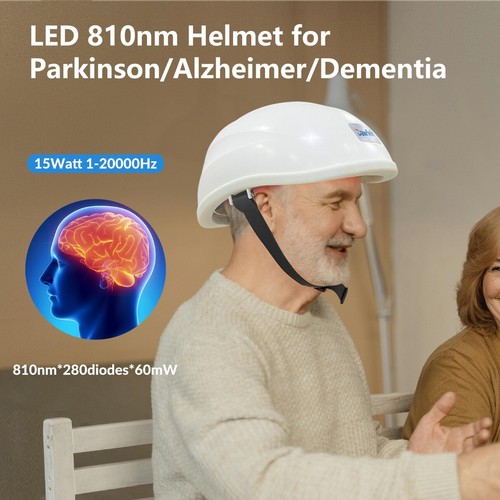 810nm Helmet Brain Therapy Equipment for Parkinson LED Red Light ...
