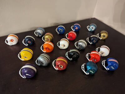 21 Vintage NFL Football Gumball Machine 80s / 90s Mini NFL Helmets | eBay