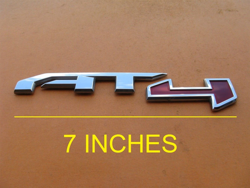 19 20 21 22 23 GMC SIERRA CANYON AT4 CHROME EMBLEM LOGO BADGE SYMBOL ...