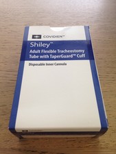 Covidien Shiley Adult Flexible Tracheostomy Tube Cuffless 7.5mm 6UN75H ...